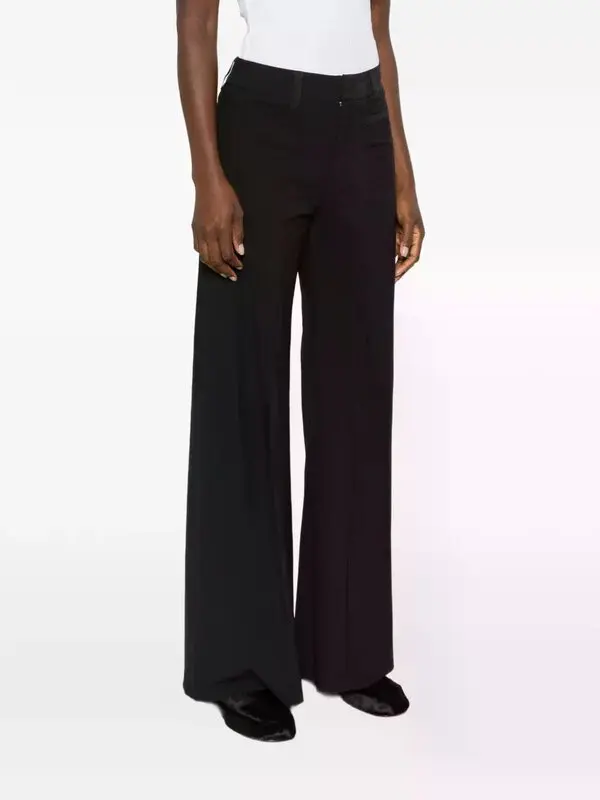 High Be-side Wide-leg Tailored Trousers