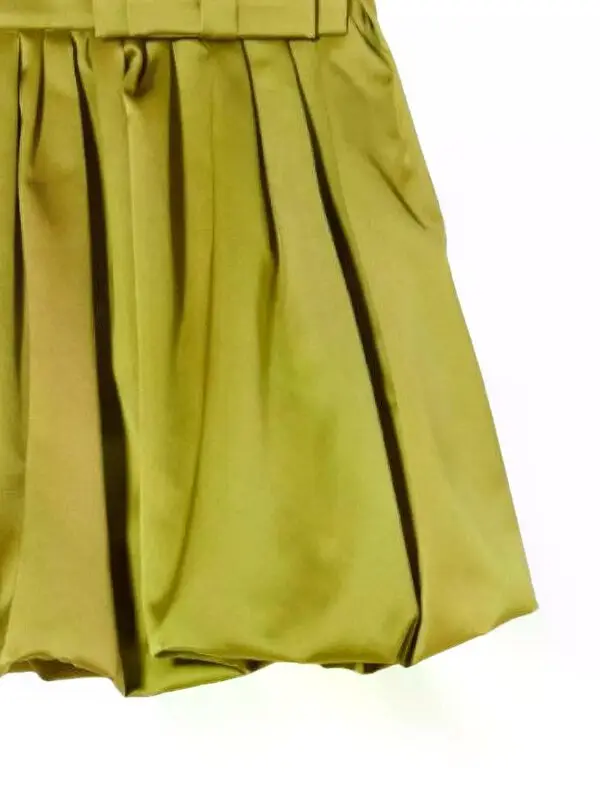 Plan C Bow-detail Pleated Skirt