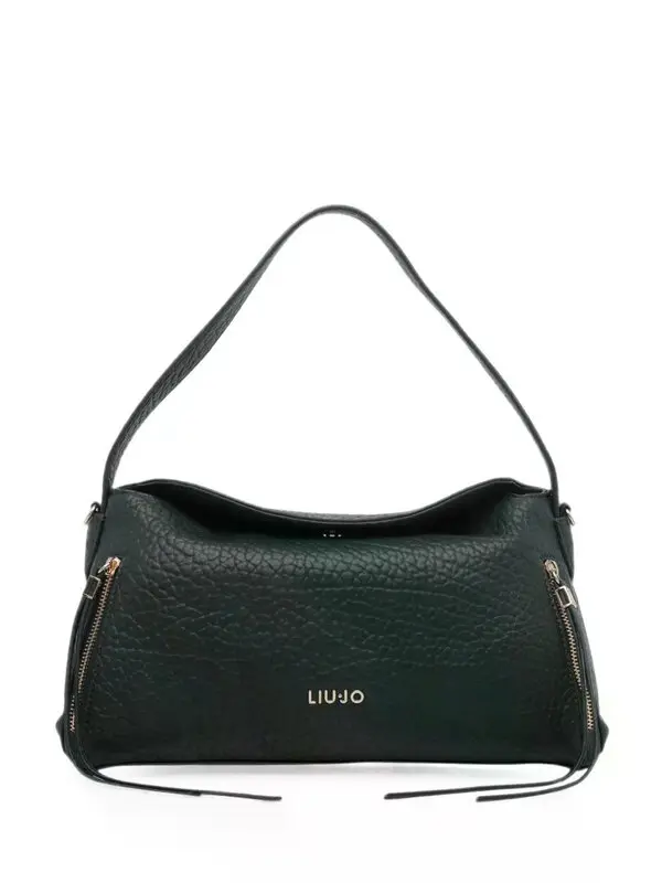 Liu Jo Grained-effect Zipped Tote Bag - Green