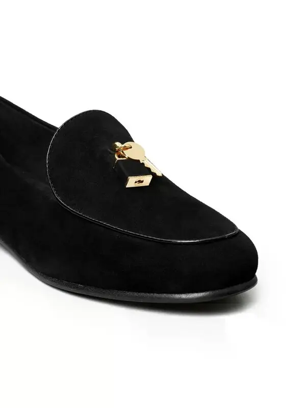 Tory Burch Lock Smoking Slippers