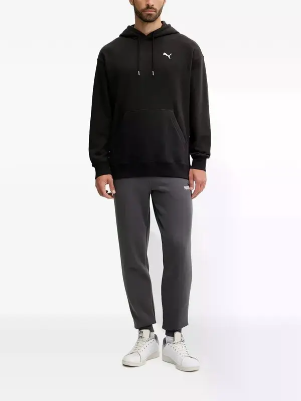 PUMA Logo-embroidered Drawstring Hoodie