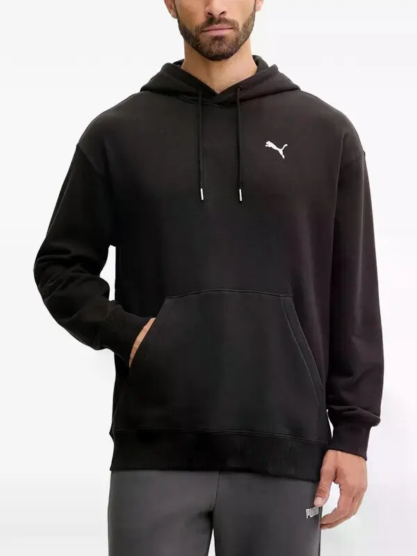 PUMA Logo-embroidered Drawstring Hoodie