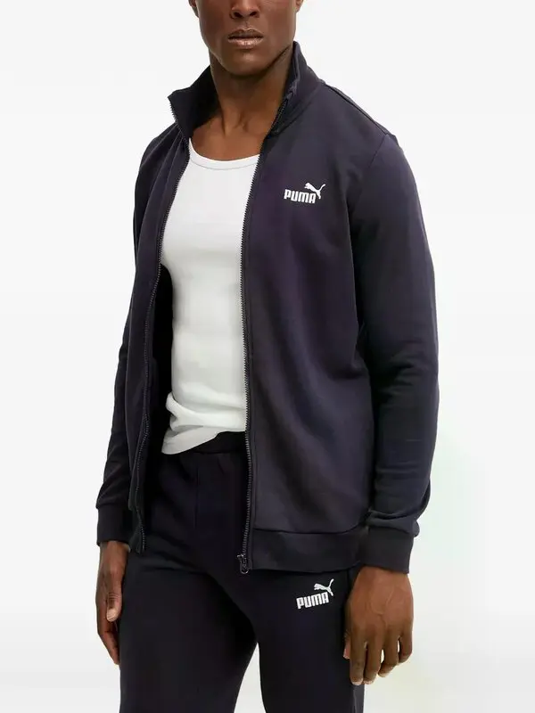 PUMA Essentials Zip-up Logo-print Tracksuit