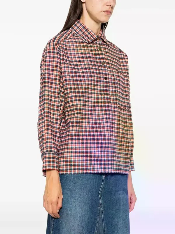 A.SHIRT MILANO Catherine Tartan-check Shirt