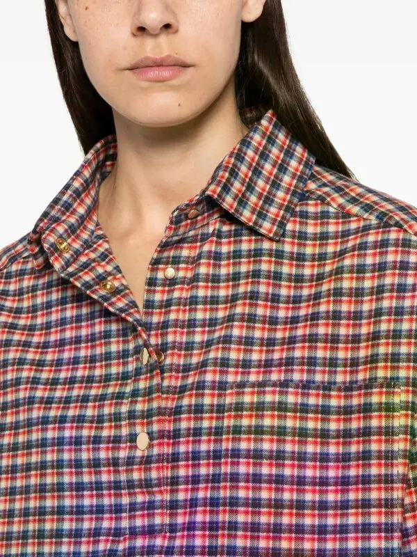 A.SHIRT MILANO Catherine Tartan-check Shirt