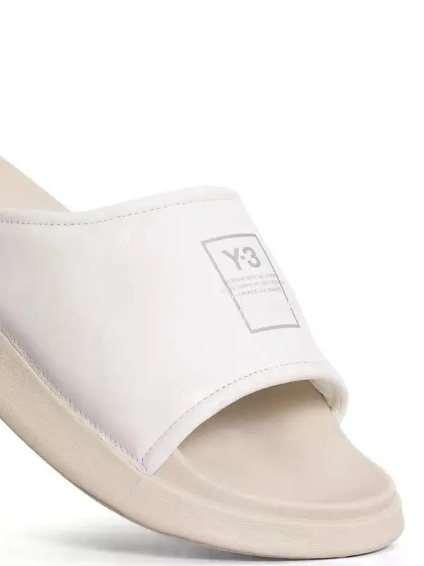 Y3 Logo-print Padded Slides