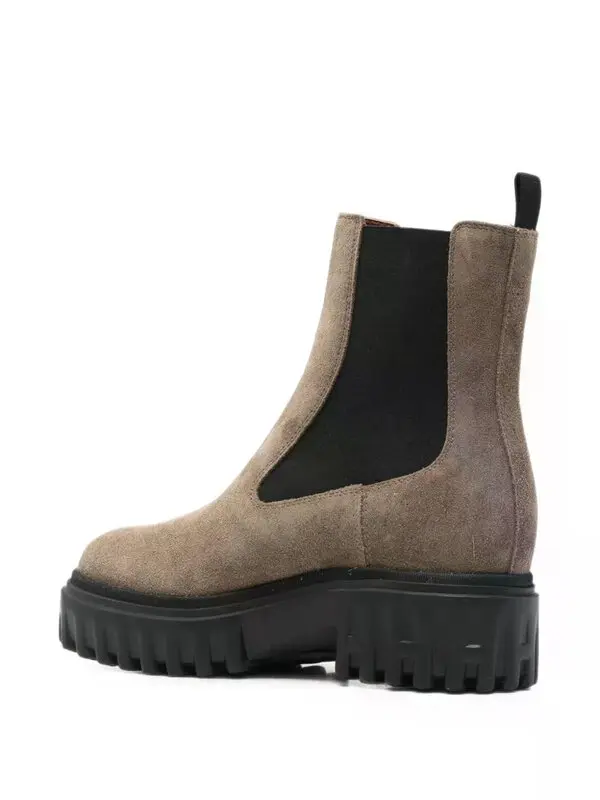 Hogan Suede Chelsea Boots