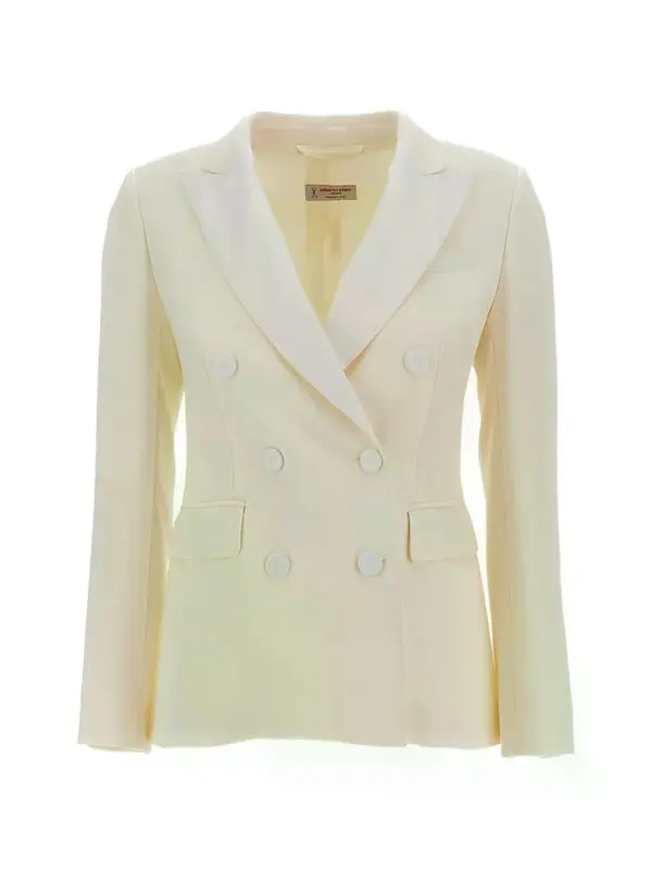 Alberto Biani Double-breasted Peaked-lapels Jacket