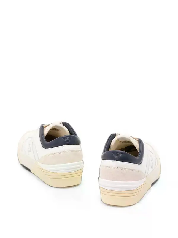 EA7 Otg Pride Luxe Logo-print Panelled Sneakers