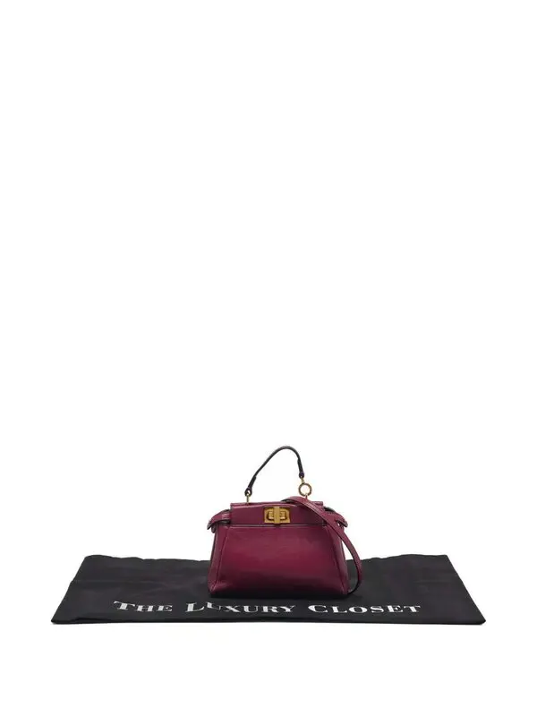 Fendi Micro Peekaboo Tote Bag - Pink