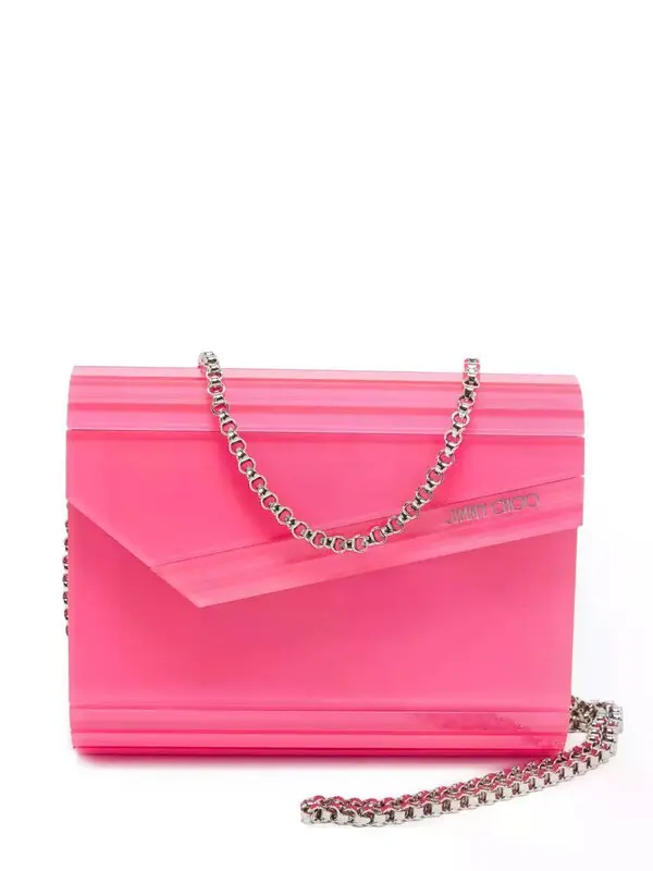 JIMMY CHOO Candy Chain Clutch Bag - Pink