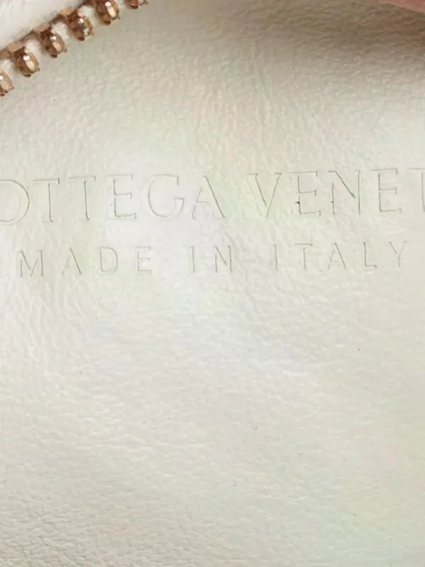 Bottega Veneta Mini Jodie Intrecciato Handbag - White