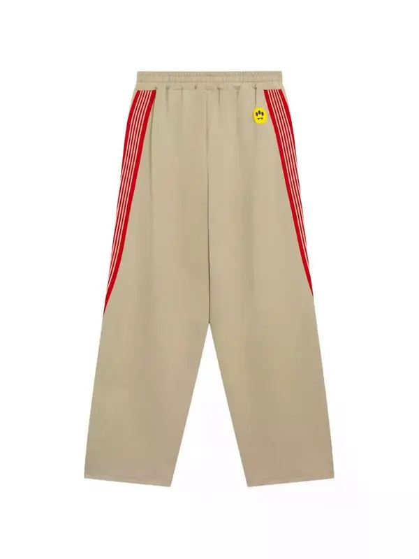BARROW Logo-print Side-stripe Track Pants