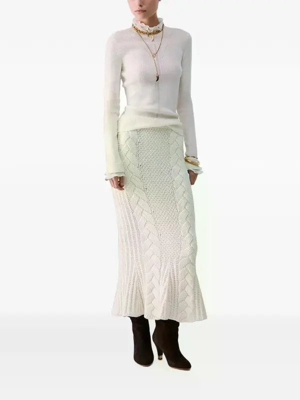 Liu Jo Knit Midi Skirt