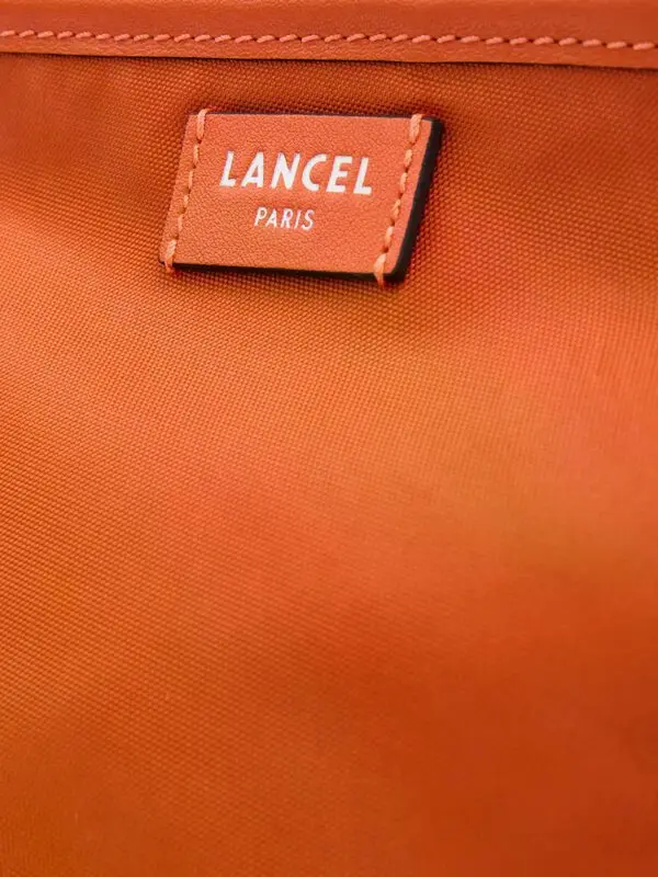 LANCEL Mistral Rollable Wristlet Pouch - Orange
