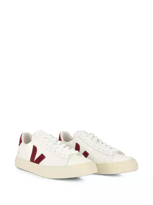 VEJA Campo Leather Low-top Sneakers - White