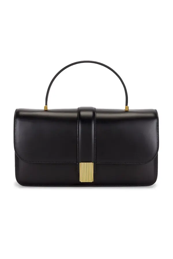 Khaite Blake Top Handle Bag - Black