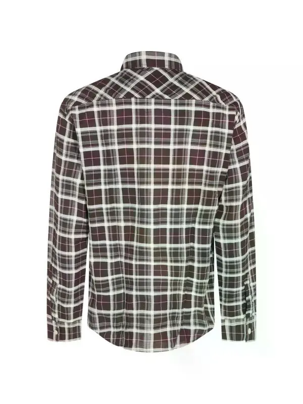 Nn07 Deon Check-print Shirt