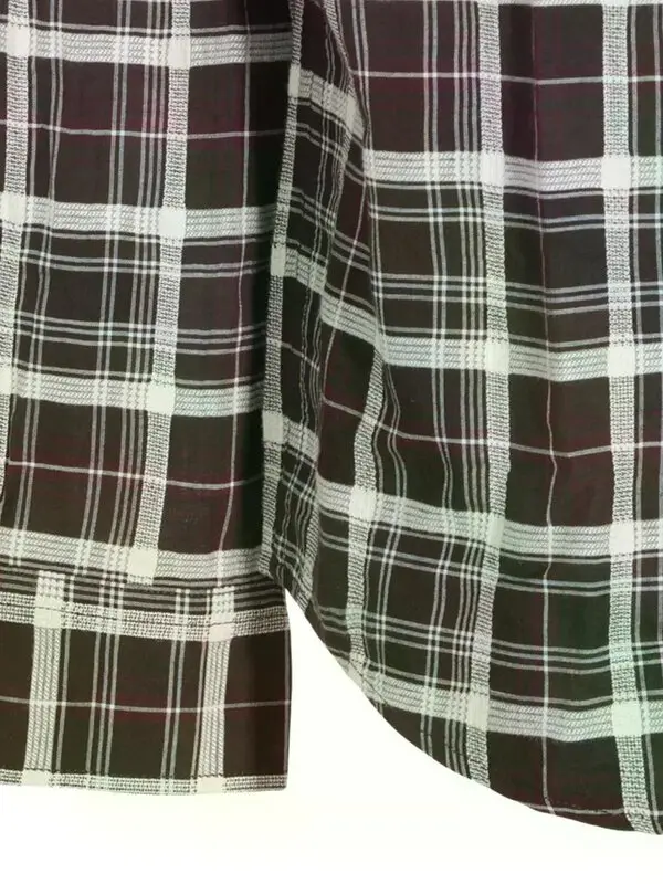 Nn07 Deon Check-print Shirt