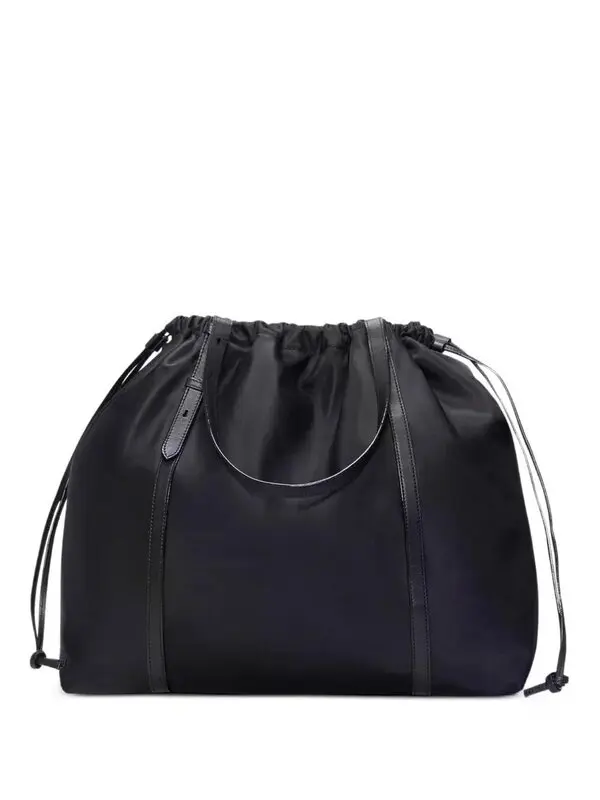 Mz Wallace Large Waverly Drawstring Tote Bag - Black