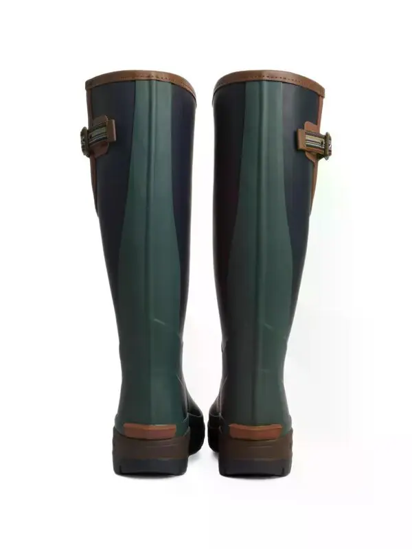 Barbour X Paul Smith Buckle-strap Rubber Boots