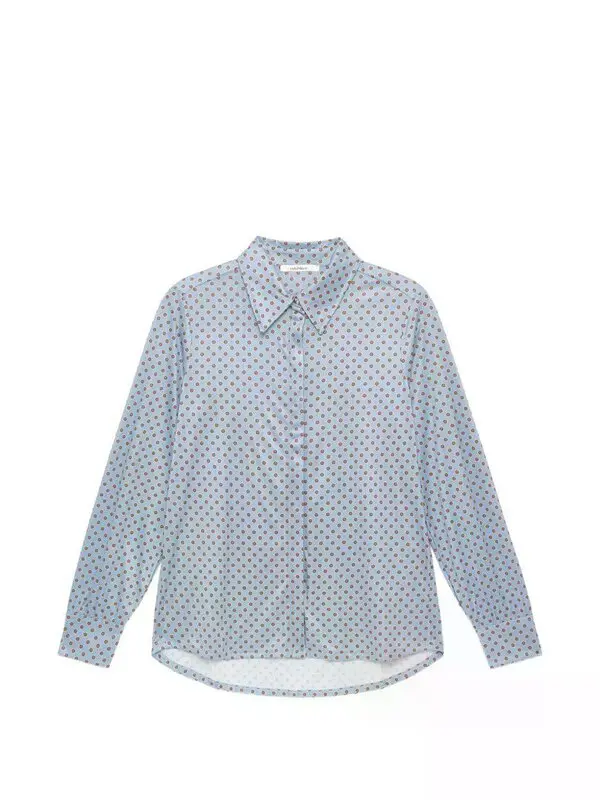 Malìparmi Micro-print Long-sleeve Shirt