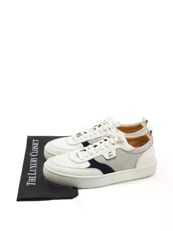 CHRISTIAN LOUBOUTIN Happyrui Leather Sneakers