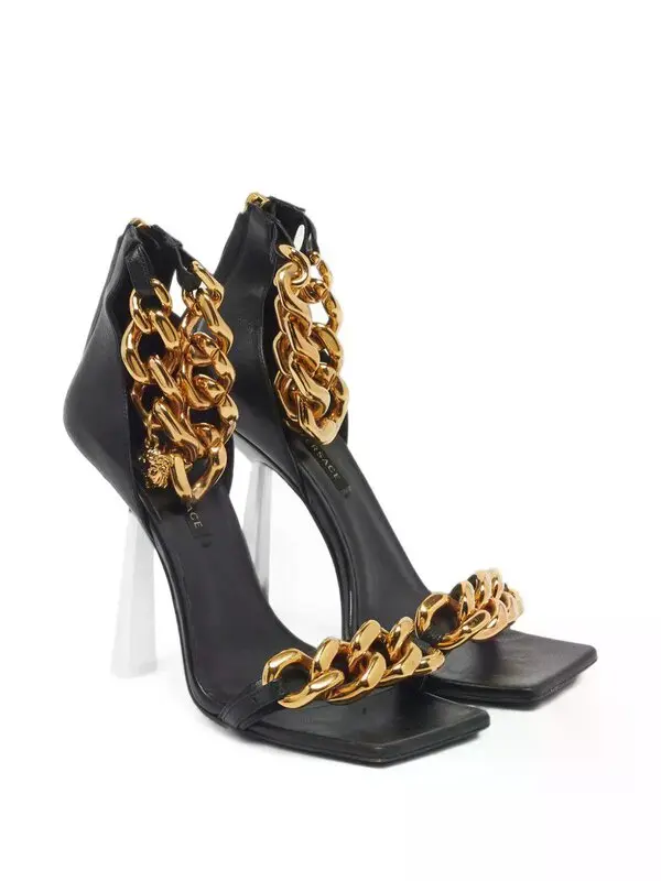 Versace Medusa Chain-link Sandals