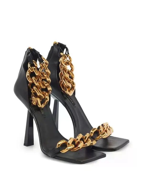 Versace Medusa Chain-link Sandals