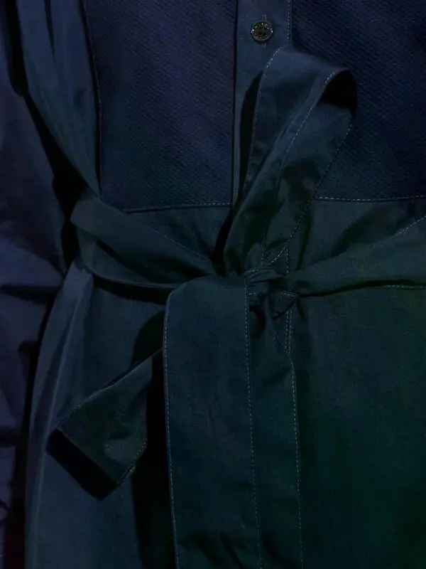 Kenzo Belted Button-front Dress
