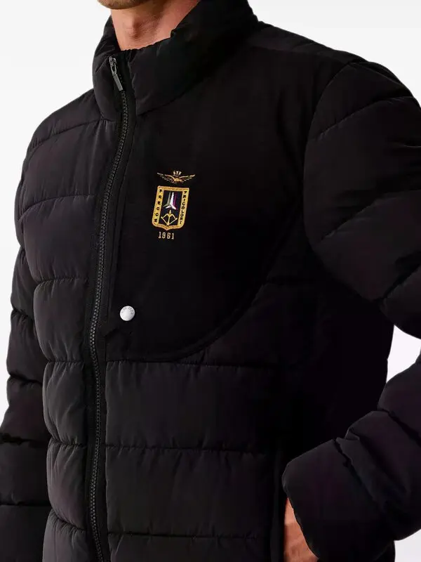 AERONAUTICA MILITARE Quilted Logo-patch Padded Jacket