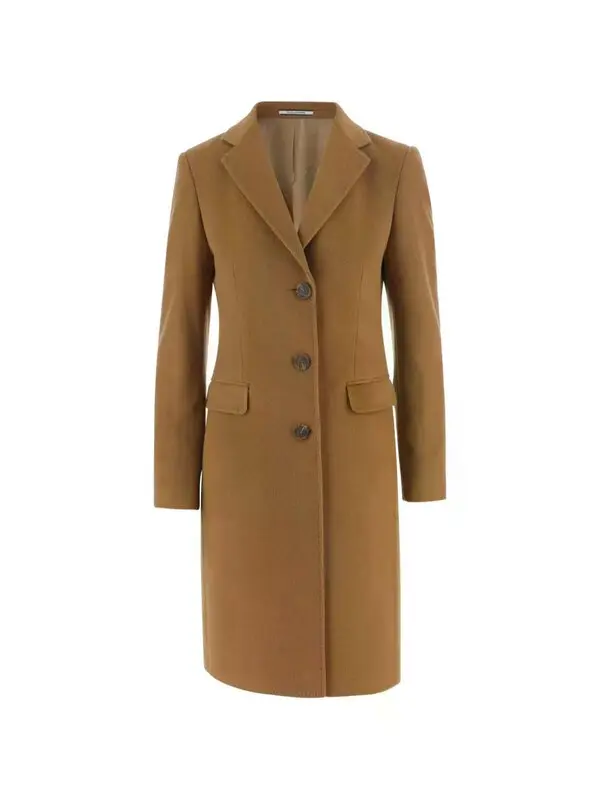 Tagliatore Single-breasted Cashmere Coat