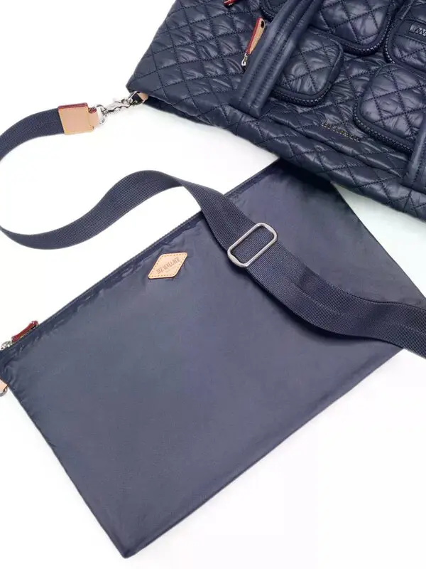 Mz Wallace Medium Metro Quilted Tote Bag - Blue