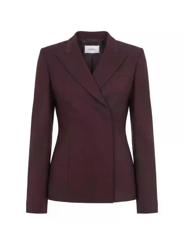 Sportmax Double-breasted Peak-lapels Blazer
