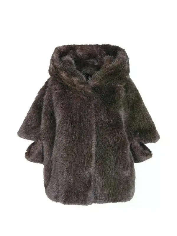 GIOVANNI PARIS Faux-fur Hooded Jacket