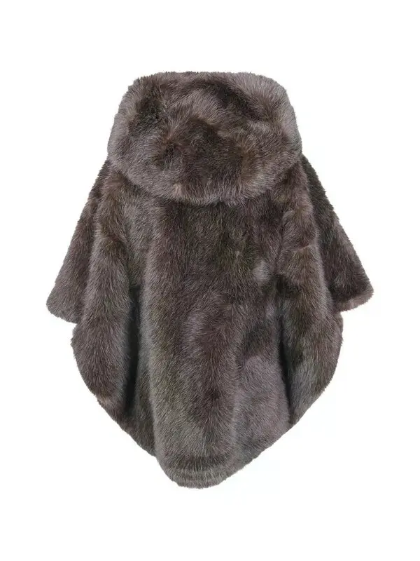 GIOVANNI PARIS Faux-fur Hooded Jacket