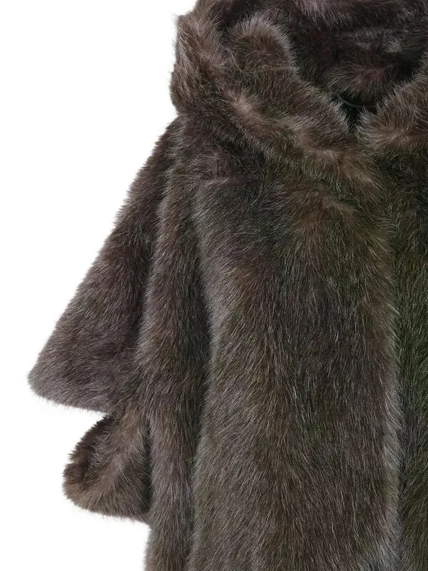 GIOVANNI PARIS Faux-fur Hooded Jacket