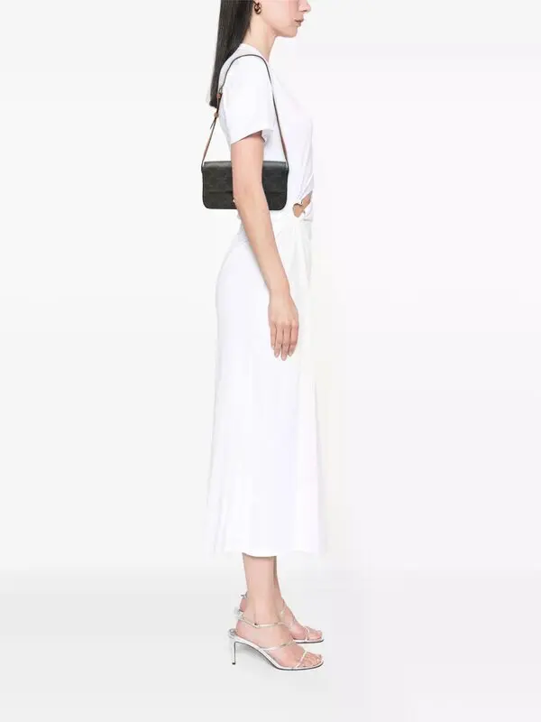 Celine 2021 Triomphe Coated Canvas Claude Shoulder Bag - Brown