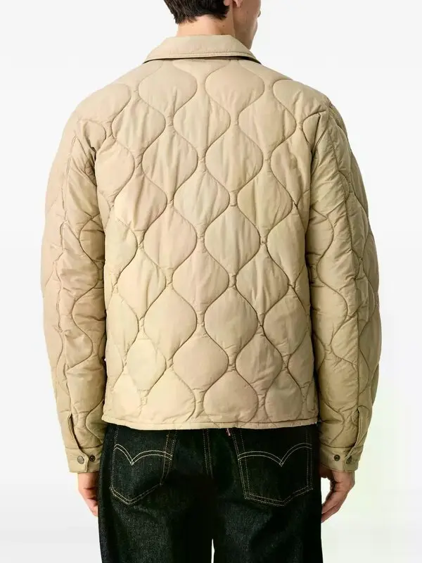 AERONAUTICA MILITARE Quilted Logo-patch Padded Jacket