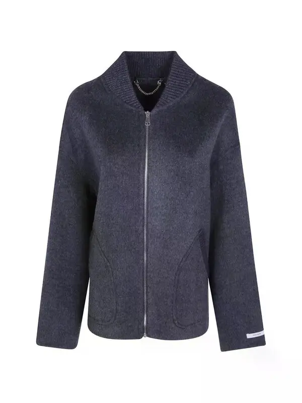 GIOVANNI PARIS Leo Zip-up Jacket - Grey