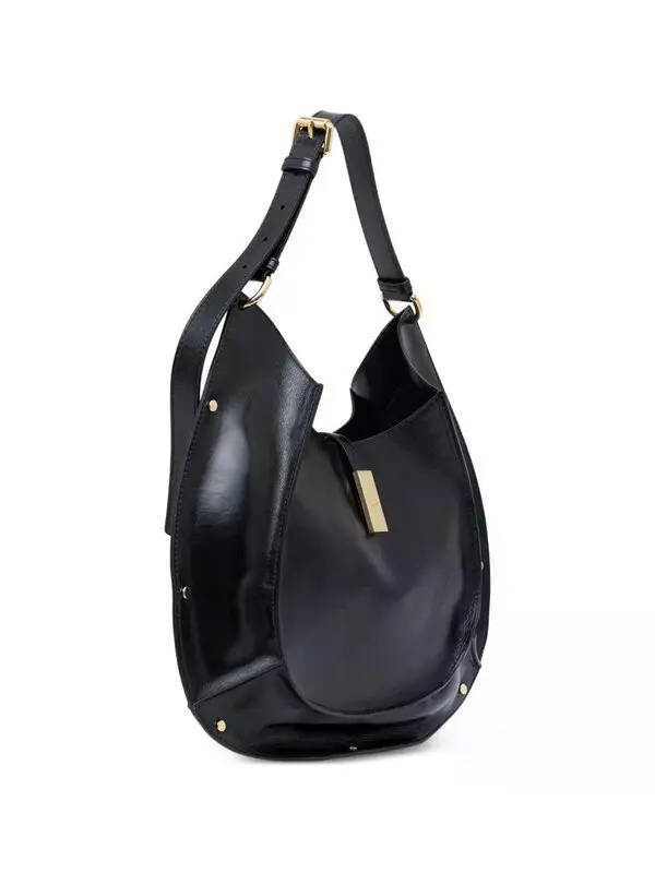 POLLINI Logo-plaque Studded Tote Bag