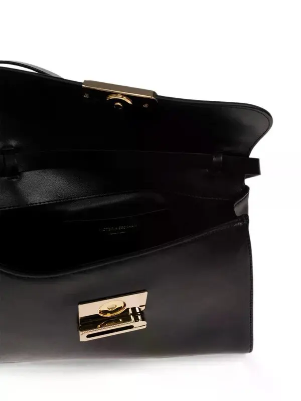 Victoria Beckham Dorian Leather Shoulder Bag - Black