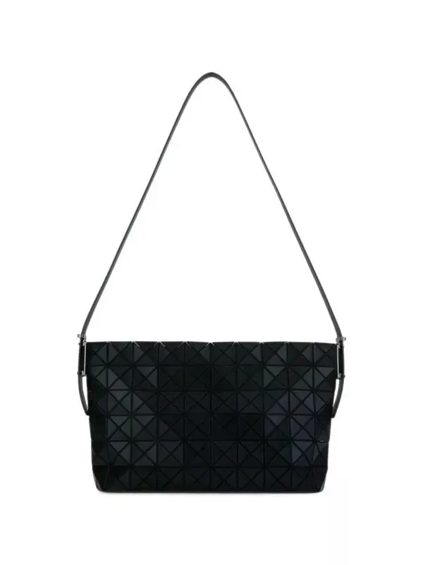 Issey Miyake Musette Geometric-panel Shoulder Bag - Black