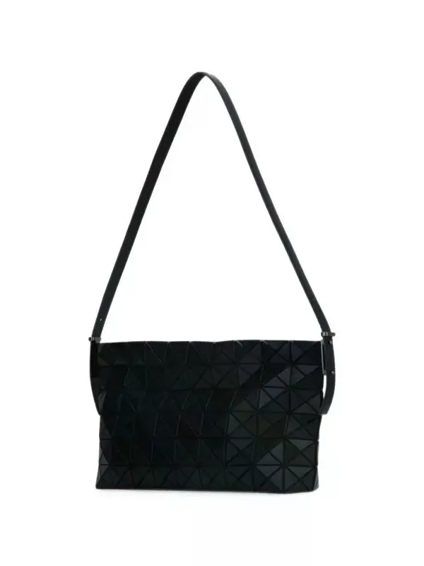 Issey Miyake Musette Geometric-panel Shoulder Bag - Black