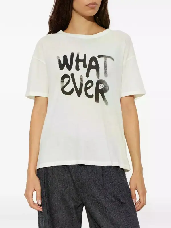 R13 Slogan-print T-shirt