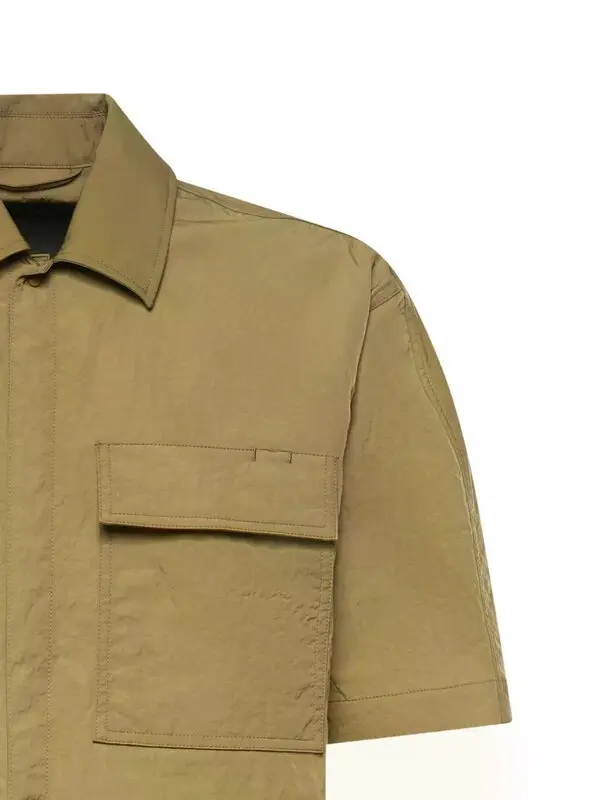Herno Chest-pockets Short-sleeve Shirt - Neutrals