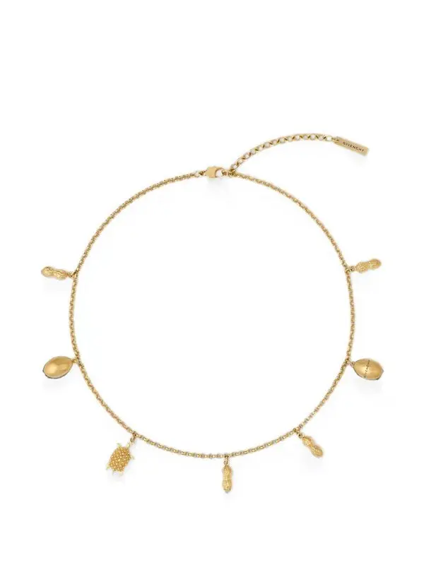 Givenchy Lucky Charms Necklace In Metal