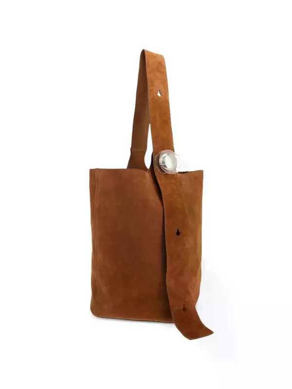 Loewe 2020s Pebble Suede Handbag