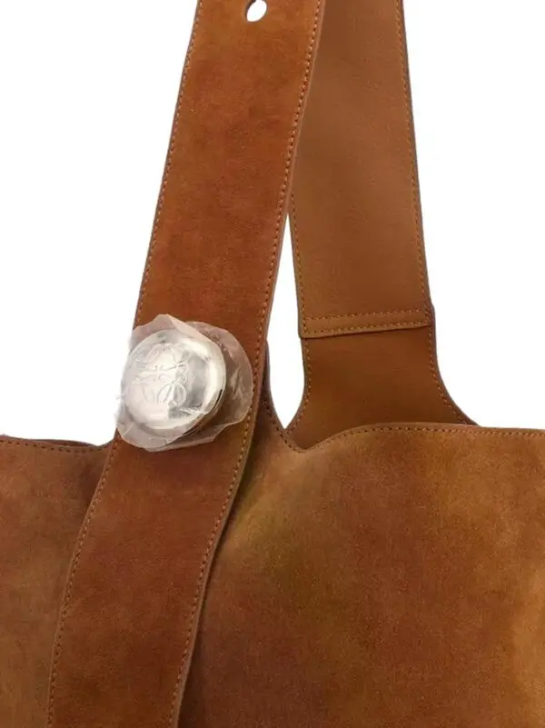 Loewe 2020s Pebble Suede Handbag