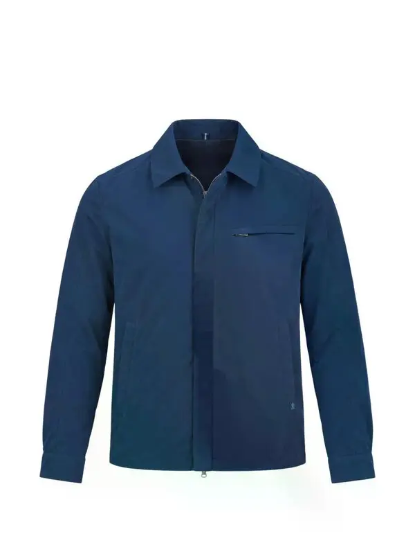 Paul & Shark Zip-up Shirt Jacket - Blue